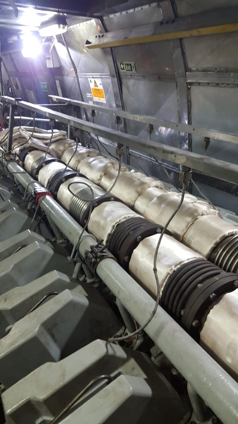 Main engine thermal insulation - Labrinakos Stavros