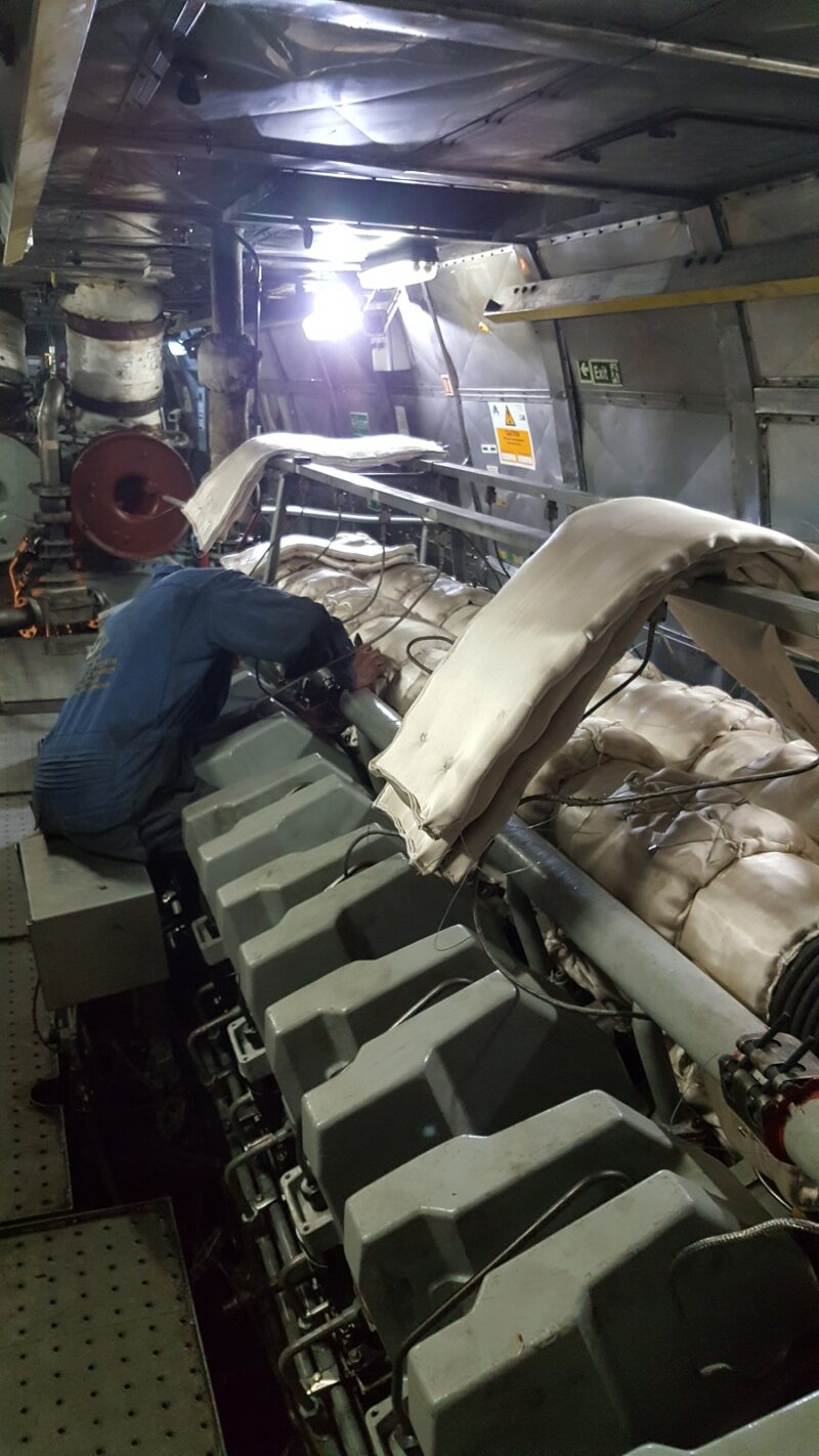 Main engine thermal insulation - Labrinakos Stavros