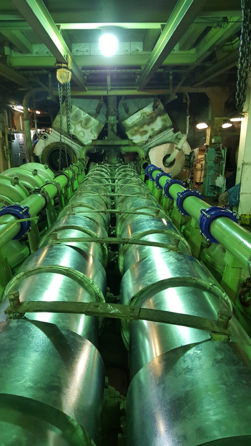 Main engine thermal insulation - Labrinakos Stavros