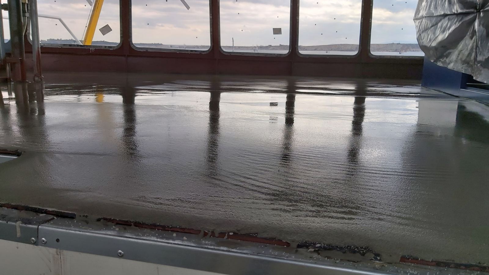 Cement underlay for perfect and smooth area ! - Labrinakos Stavros